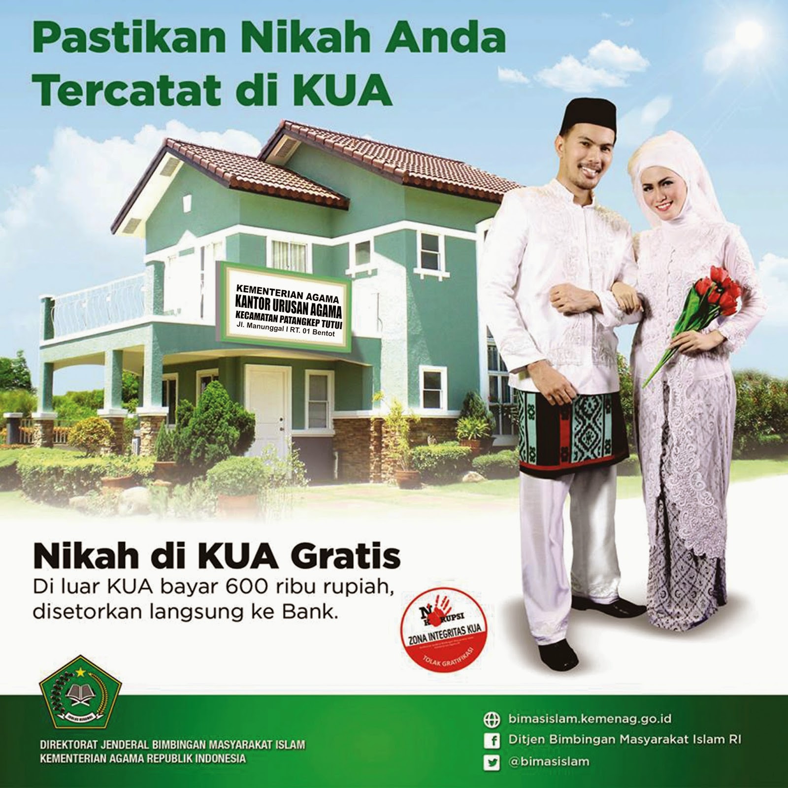 KUAPatangkepTutui.blogspot.com: NIKAH DI KUA GRATIS