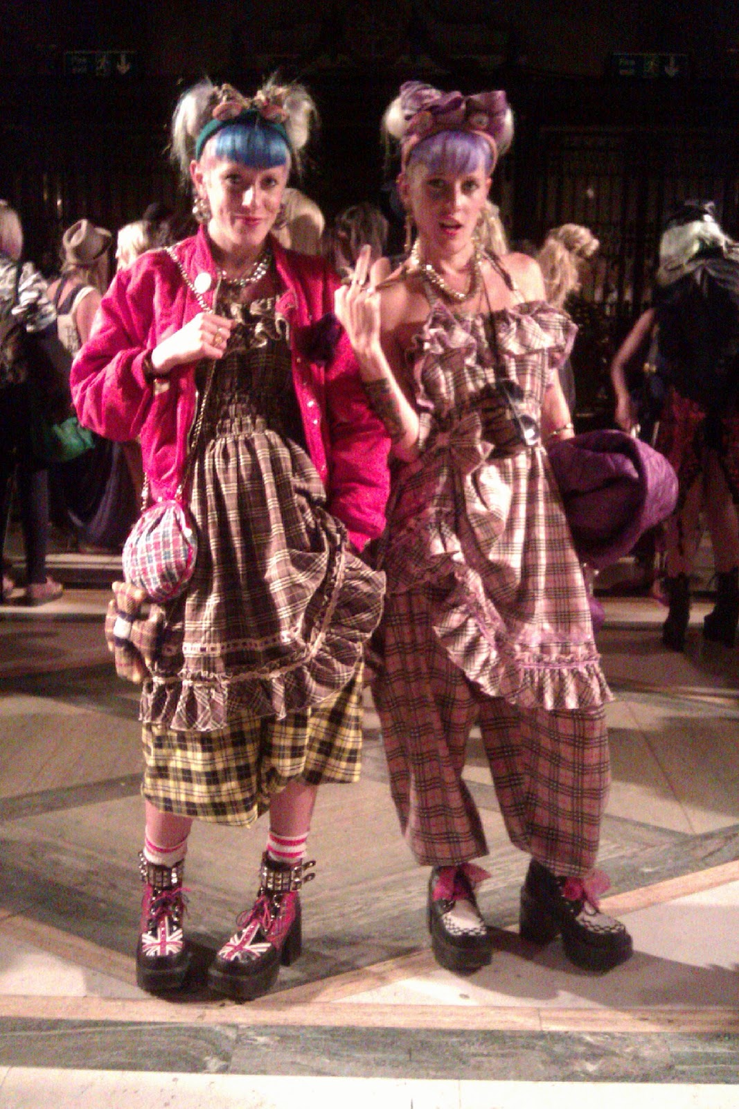 frumpy to funky: People Watching on Day 2 at London Fashion Week