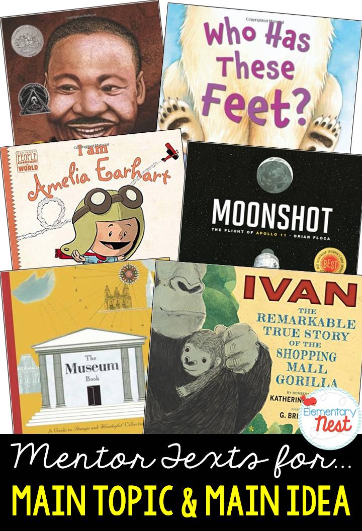 Informational ELA Mentor Texts - Elementary Nest