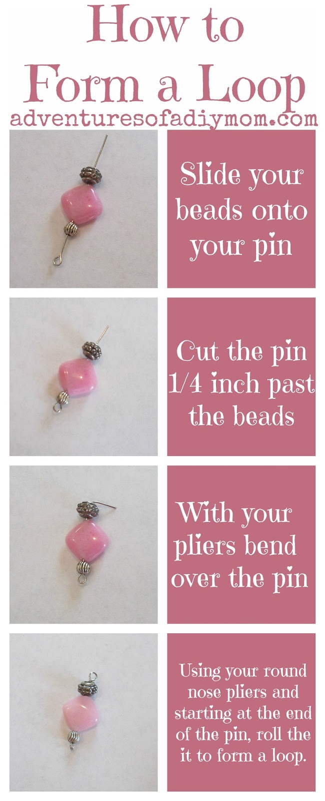 How to Form a Loop - Adventures of a DIY Mom