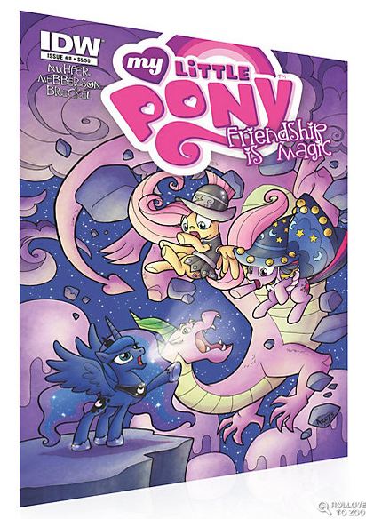 Equestria Daily - MLP Stuff!: MLP Comic #8 Hot Topic Variant