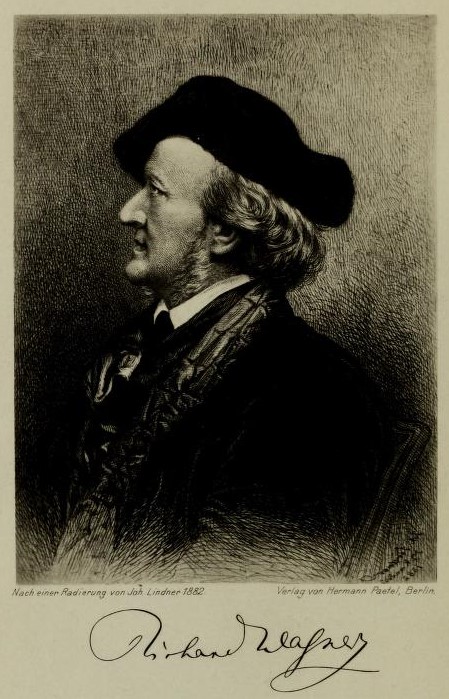 Munich and Company: Portrait de Richard Wagner d'après une eau-forte de ...