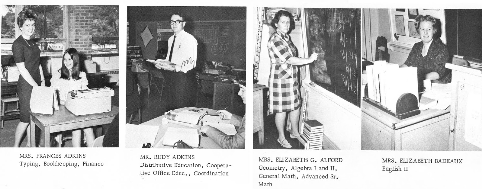 Tammany Family: Covington High School Faculty & Staff - 1968