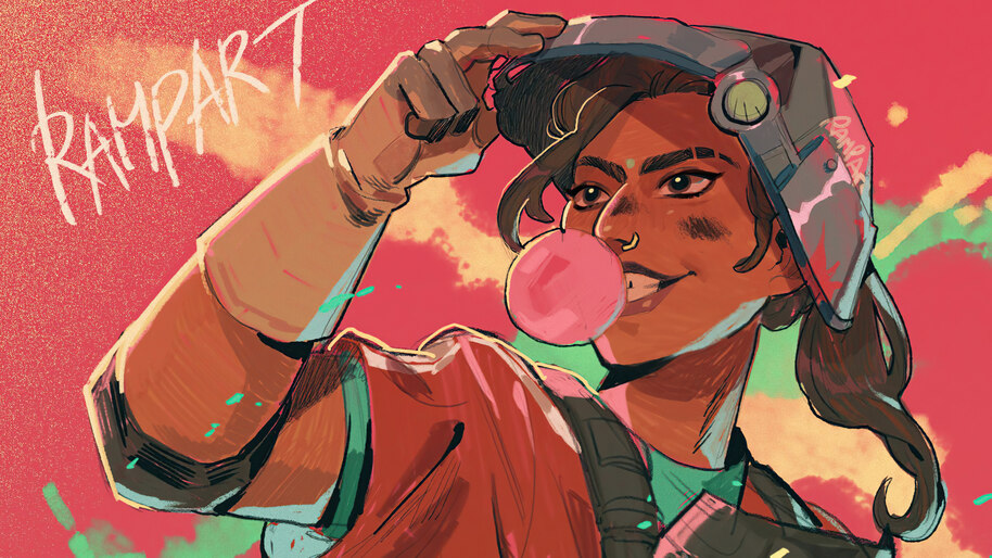 Rampart, Apex Legends, Art, 4K, #5.2573 Wallpaper iPhone Phone