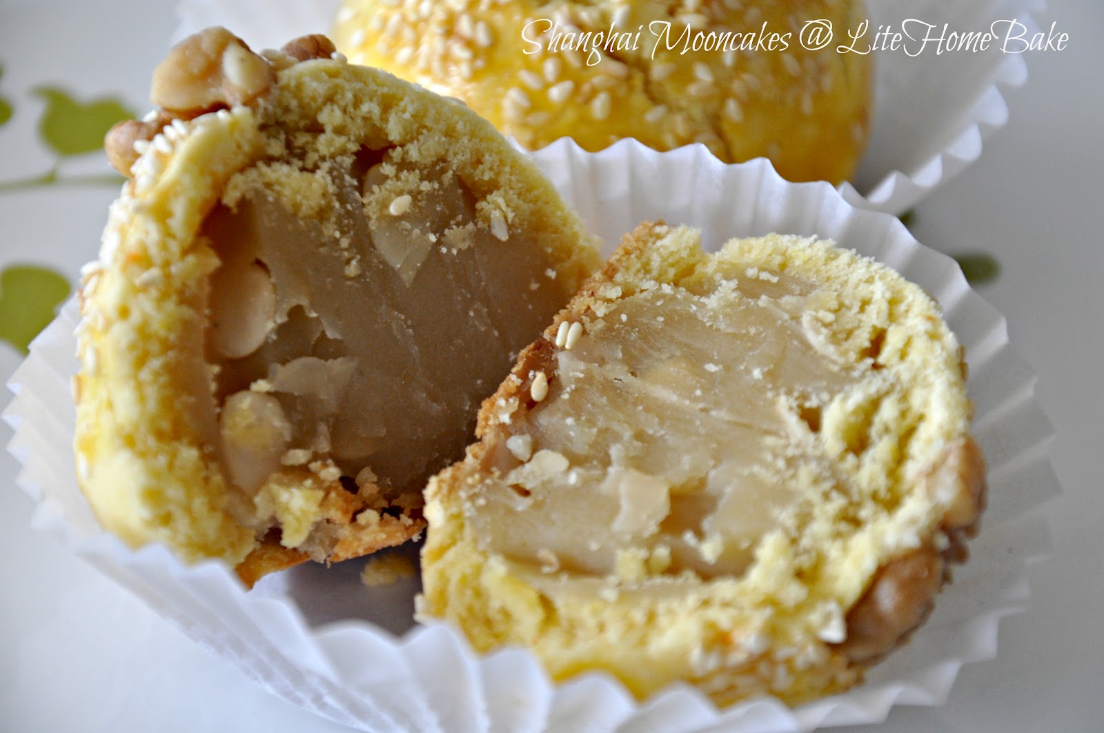 Shanghai Mooncakes ~ Lite Home Bake