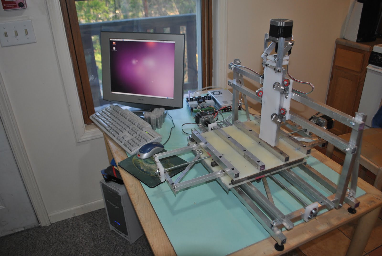 DIY CNC: Z Axis Works!