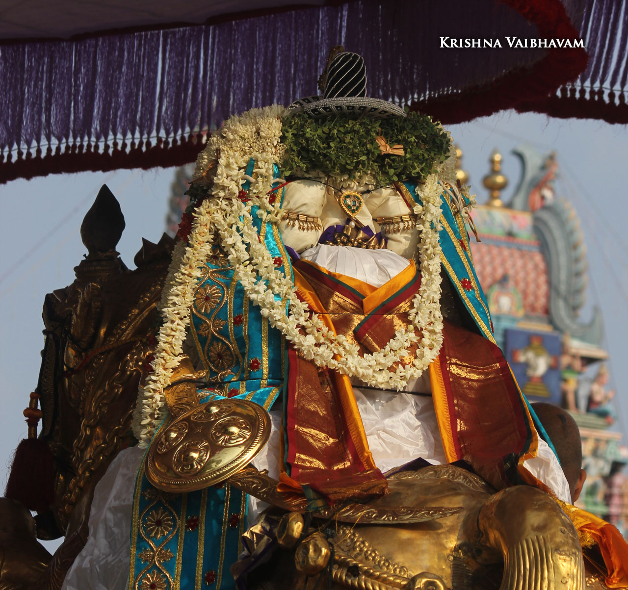 Krishna Vaibhavam: 06 Kuthirai Vahanam - Vellai Sattupadi Udaiyavar ...