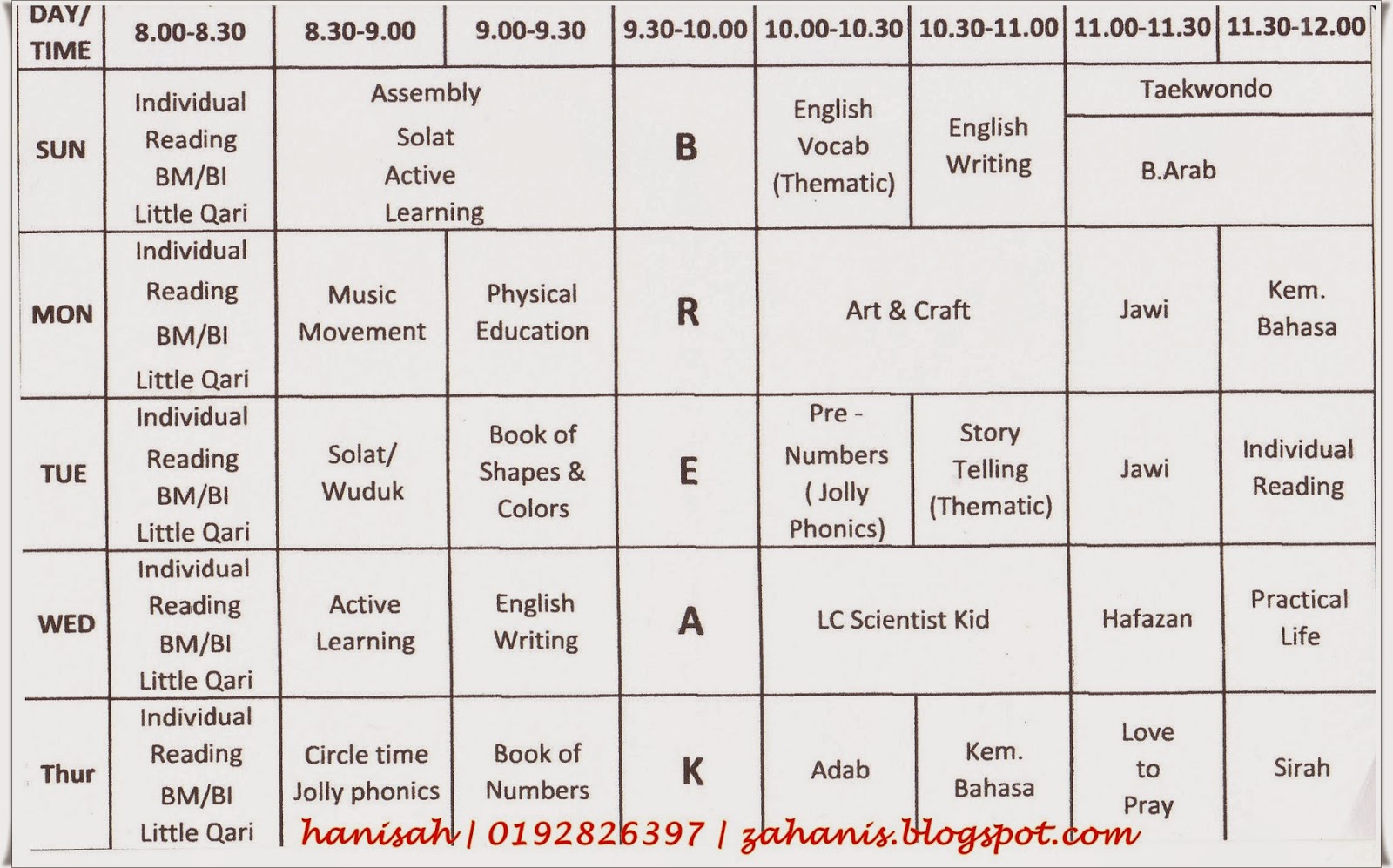 Program Little Caliph di Tadika Khalifah Cerdik Kerteh - Life Starts Here!