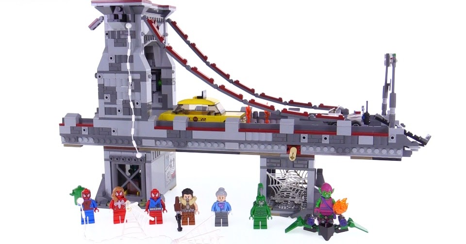 LEGO Spider-Man Ultimate Web Warriors Bridge Battle 76057 review