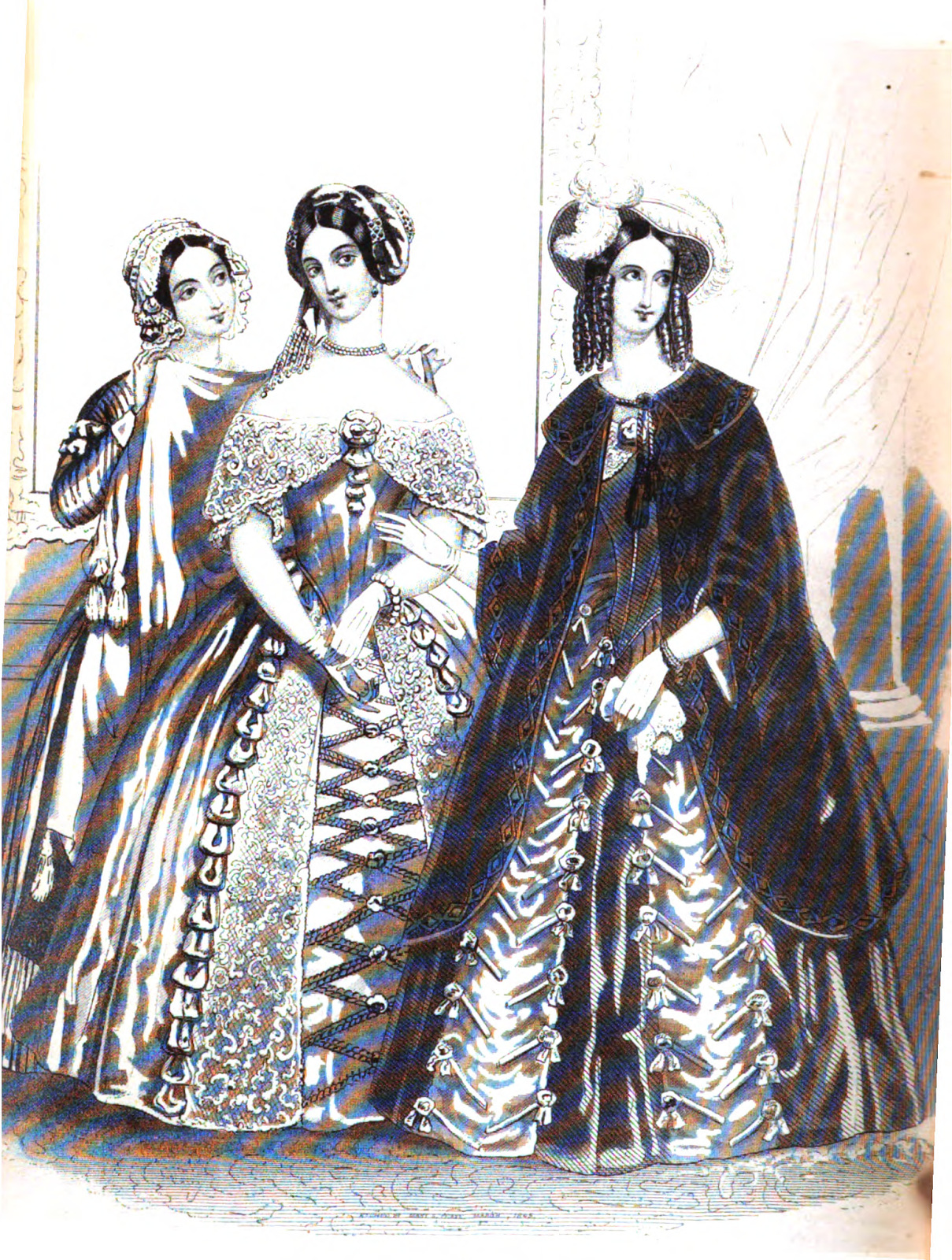 19th Century Historical Tidbits: 1845 Fashions
