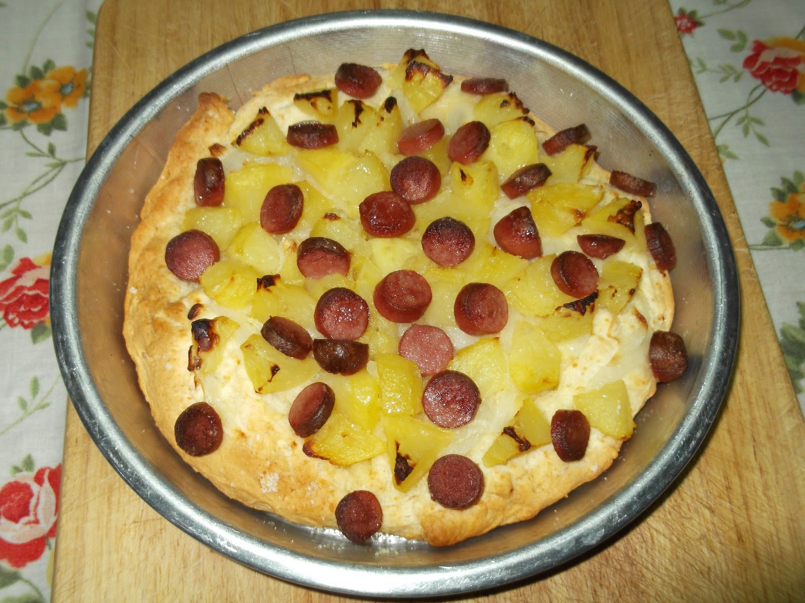 Pizza in tegamino con wurstel e patate da vadove ti porta il...gusto su ...