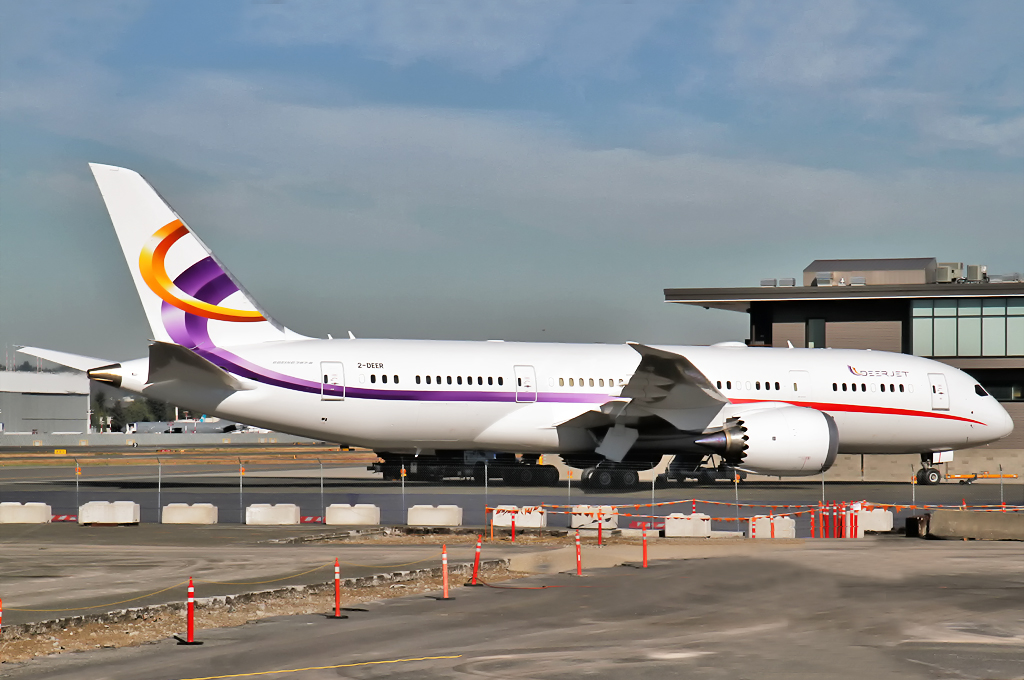 Aero Pacific Flightlines: Deer Jet Boeing 787-8 BBJ (35309/143) 2-DEER ...