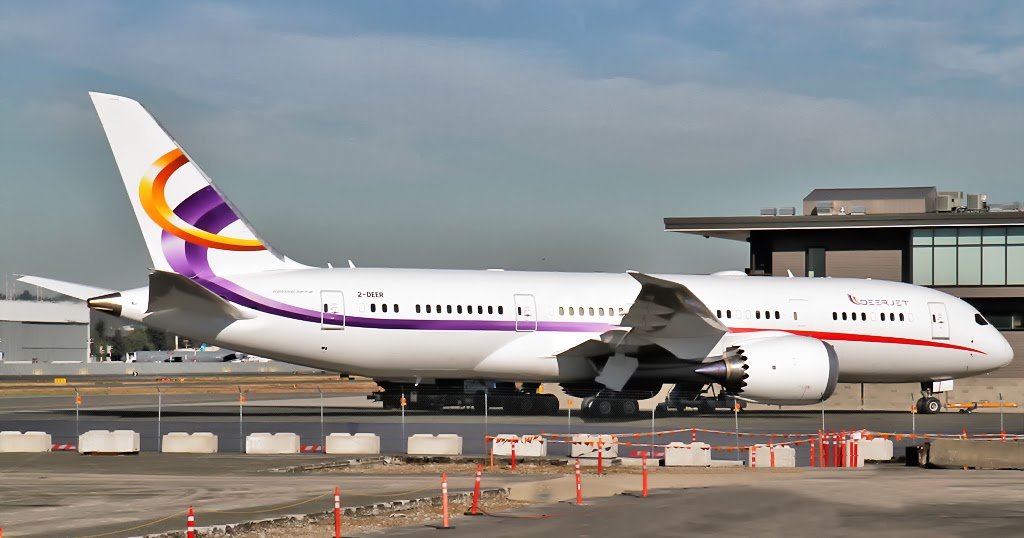 Aero Pacific Flightlines: Deer Jet Boeing 787-8 BBJ (35309/143) 2-DEER ...