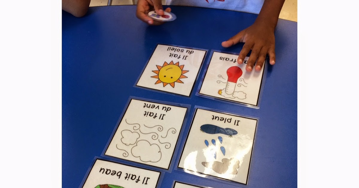 This week in grade 1 and 2... - Primary French Immersion Resources