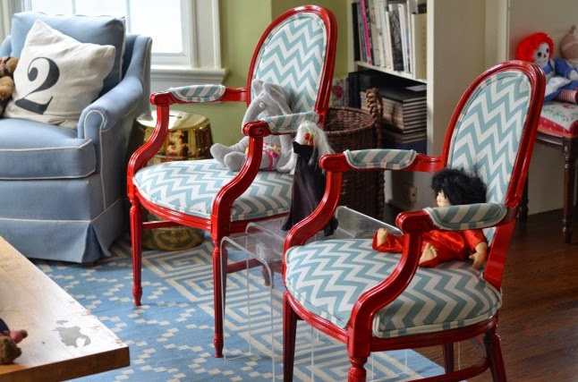Evey's Creations: 5+ DIY Red Accent Furniture Pieces