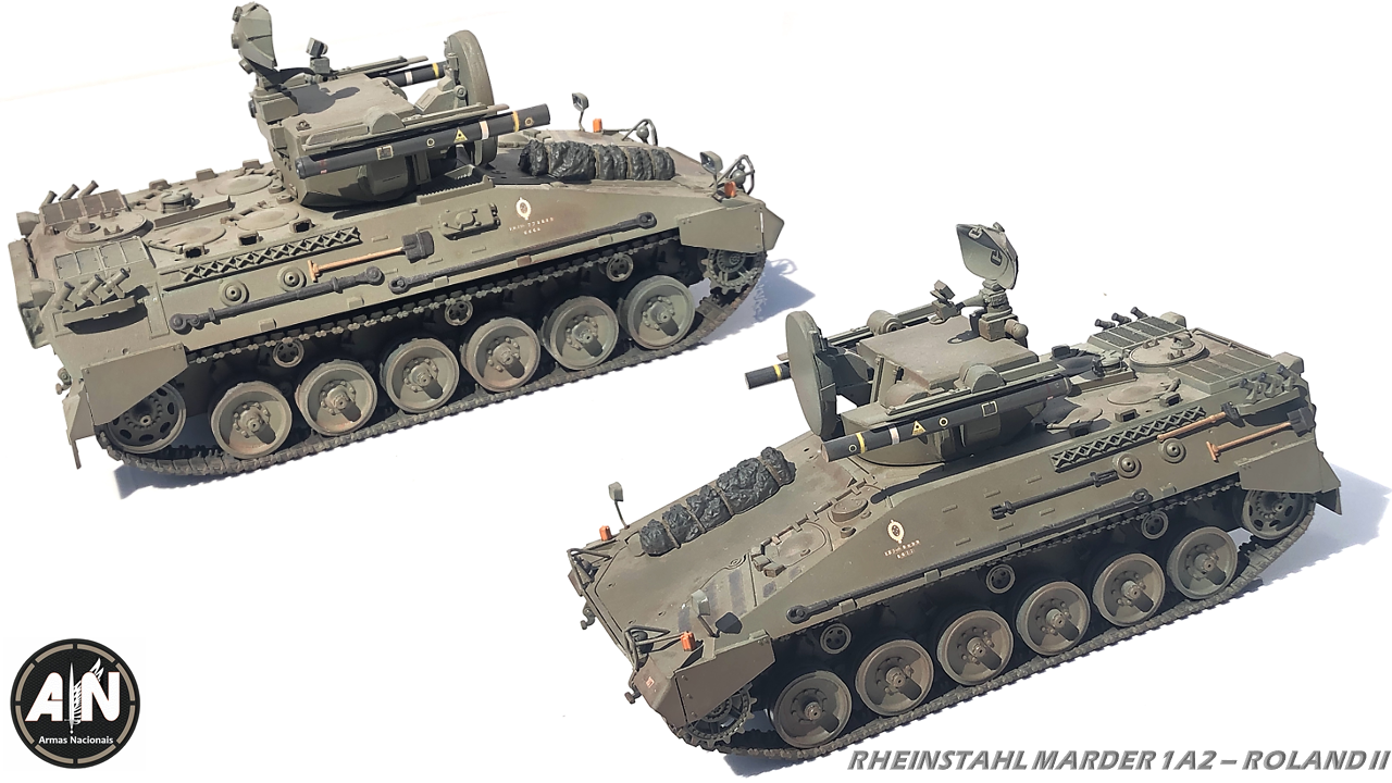 Armas Nacionais - Modelismo & História: Marder 1A2 - Sistema SAM Roland II