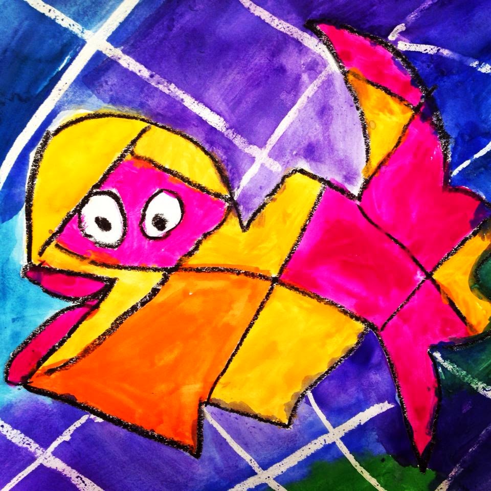 Visual Arts: Paul Klee Cubist Fish