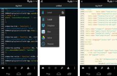 DroidEdit: editor de código fuente y texto para Android gratuito