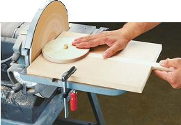 World Of Wood: Sanding Jig for Circles