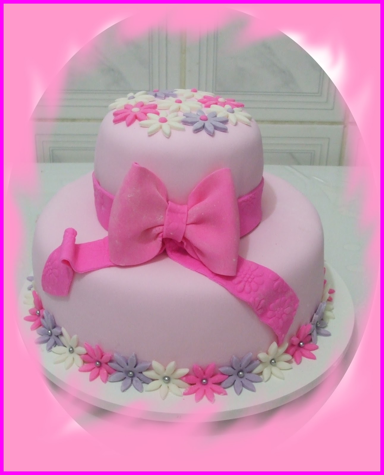 DOCE ARTE NA FESTA: Bolo Decorado- Aniversário de Menina