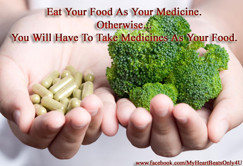 Main Aur Meri Tanhai: Eat Your Food As Your Medicine...