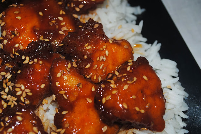 Miel o Limón: Pollo con miel y sésamo