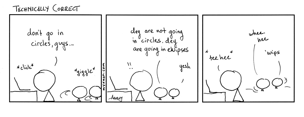 my xnor: technically correct