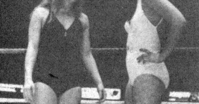 Womens Pro Wrestling: Velvet McIntyre, Princess Victoria, vs. Wendi Richter and Fabulous Moolah