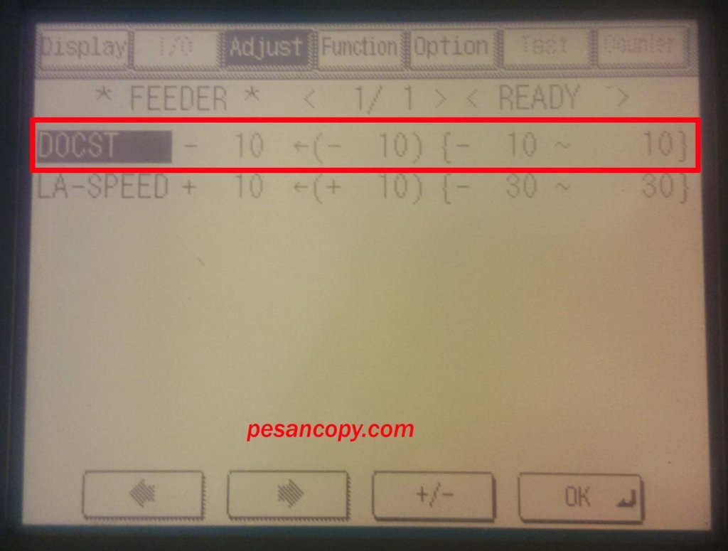 mengatasi fotocopy bergeser dari adf