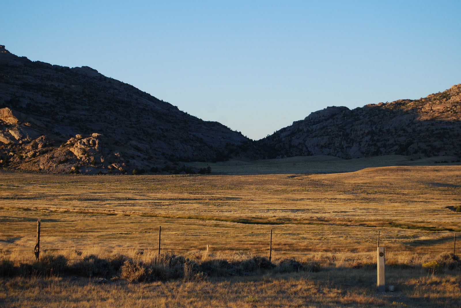 Life in Fort Yates, North Dakota: LDS Monument - Martins Cove, Wyoming