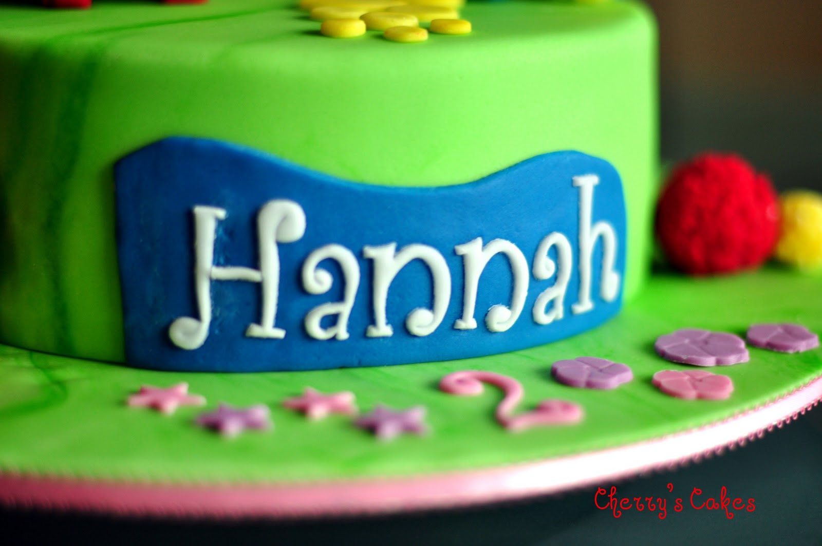 Cherry's Cakes: In the Night Garden Cake for Hannah