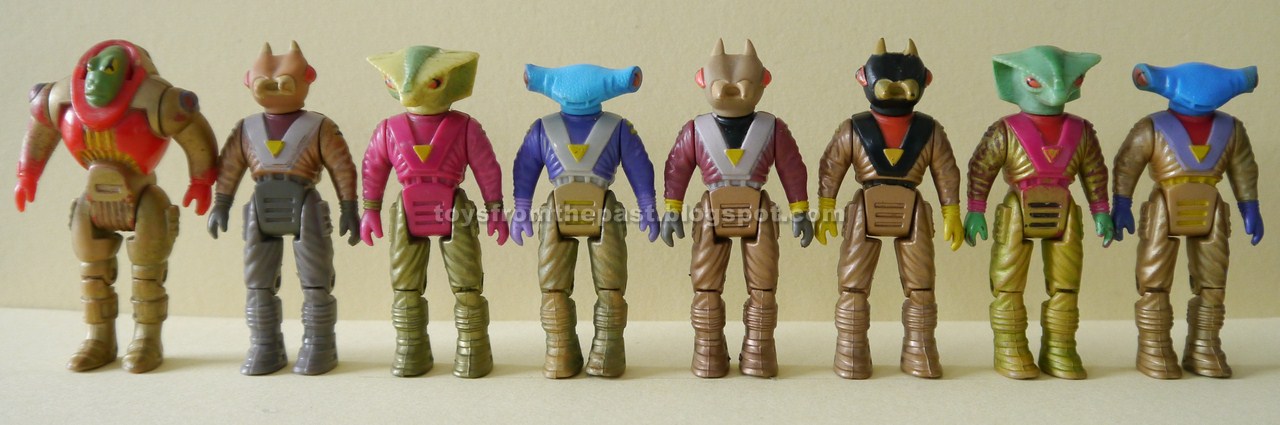 Toys from the Past: #705 DINO RIDERS FIGURE 2-PACKS from WAVE 1 (II) (1988)