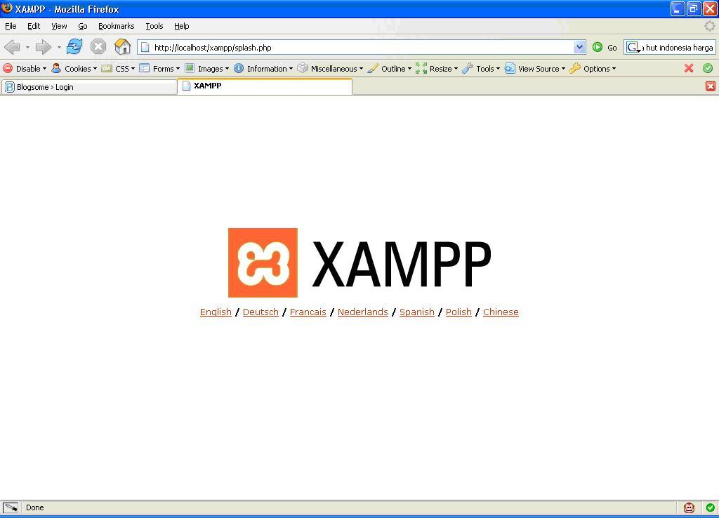 XAMPP INDONESIA: Cara Instalasi XAMPP di Windows