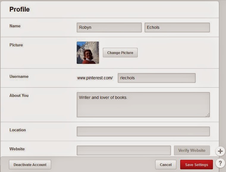 Prairie Rose Publications: Pinterest for Writers Tutorial - Part 1: Set ...