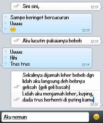 a true love: Kumpulan Chat Sex Diky & Fery