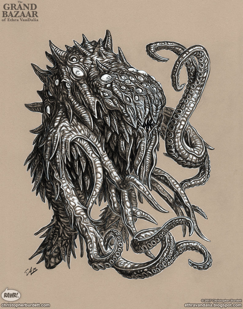 The DOODLES, DESIGNS, and aRT of CHRISTOPHER BURDETT: Rapacious ...