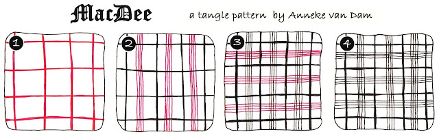 Anneke (Merry-Go-Round): New tangle pattern: MacDee