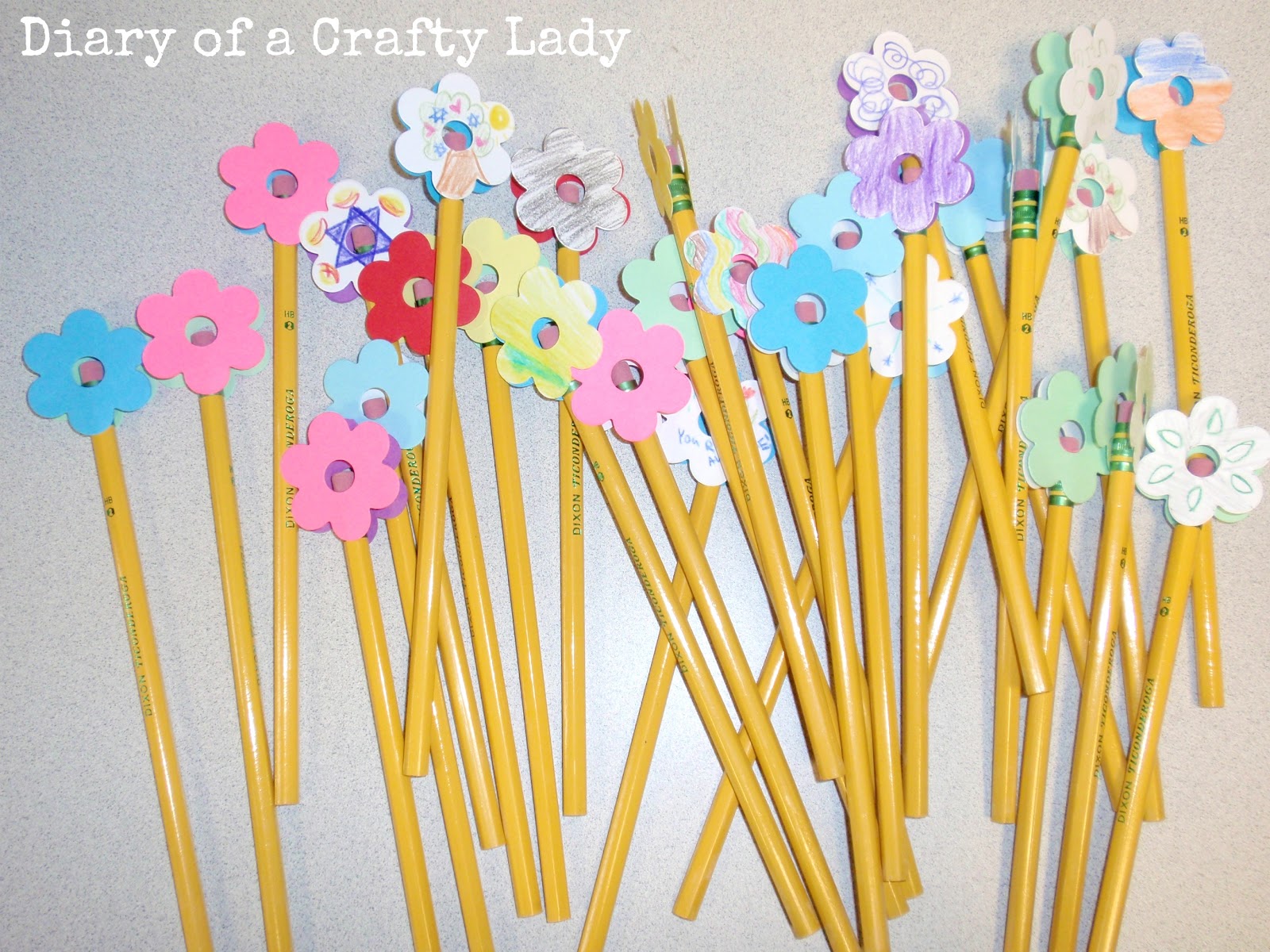 Diary of a Crafty Lady: Teacher Appreciation Pencil Bouquet