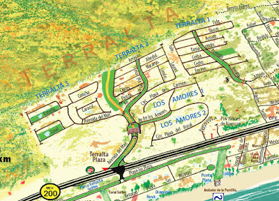 Mapa Jeff Cartography: Bucerias Map