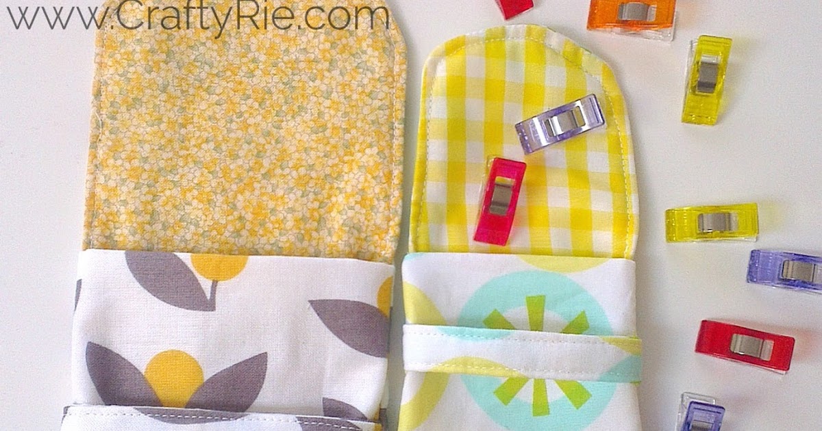 CraftyRie: Handy Fold-up Pouch