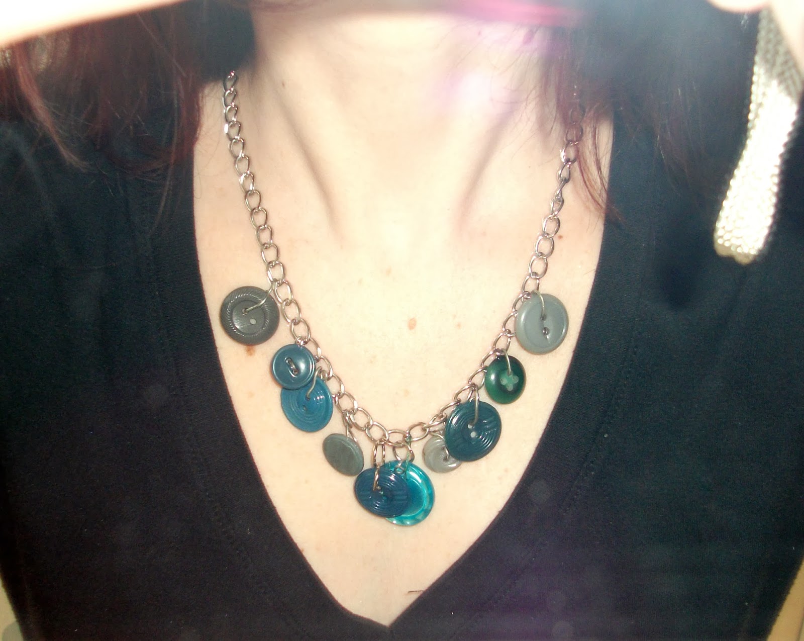 Craft, Thrift, or Die: First DIY Button Necklace