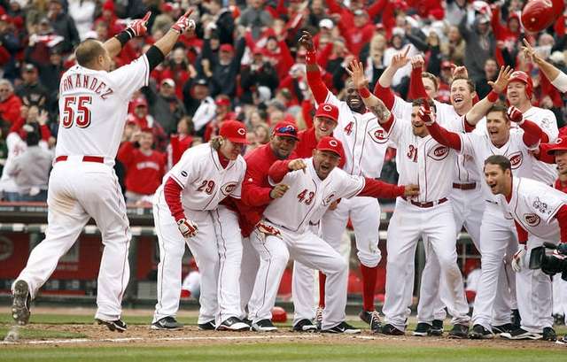 SouthWest Ohio Sports: Reds Win Opener Walk-Off Style