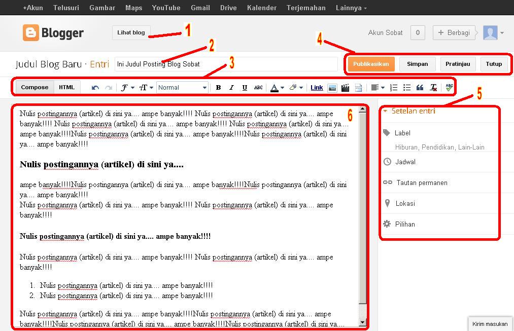 Panduan Cara Posting di Blog Berkualitas - Panduan Blog Berkualitas