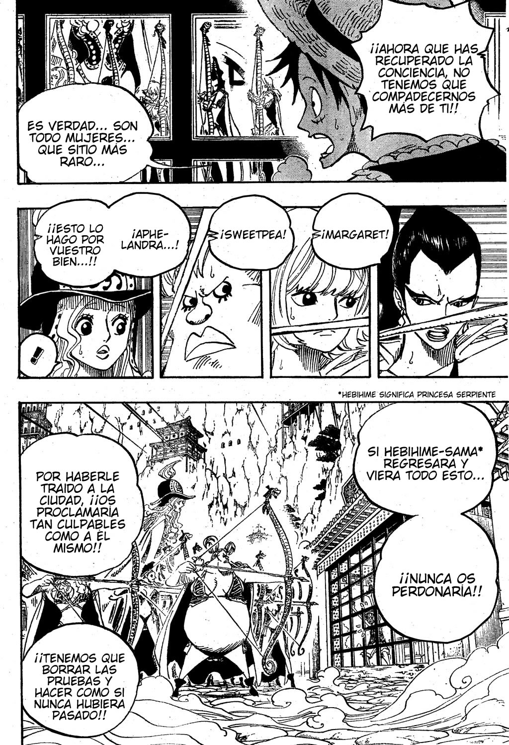 One Piece Manga Capitulo 515. Aventura en la isla de las mujeres ...