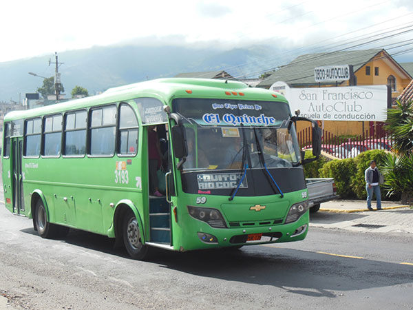 Joe's Excellent Adventure - Ecuador: The “Green Bus” Routes Through Cumbayá