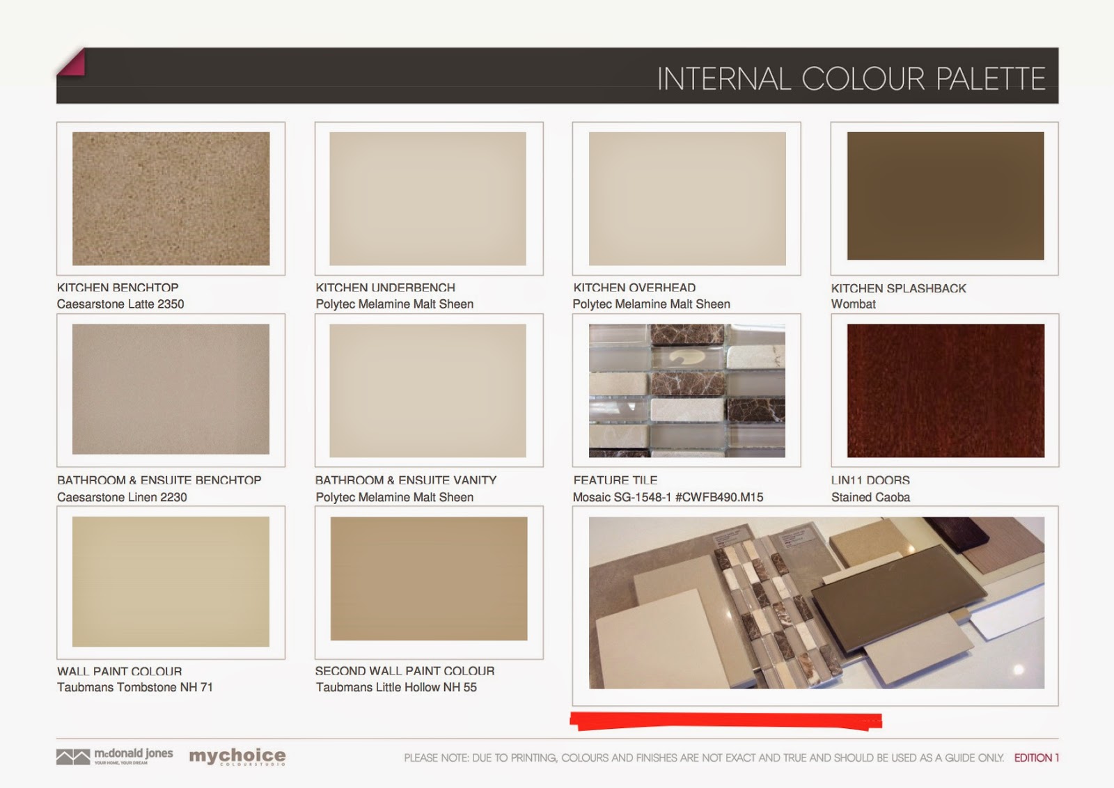 WELCOME HOME....: COLOUR SELECTION