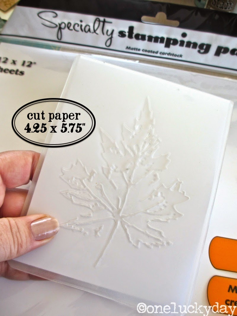 One Lucky Day: Layered Leaf Card