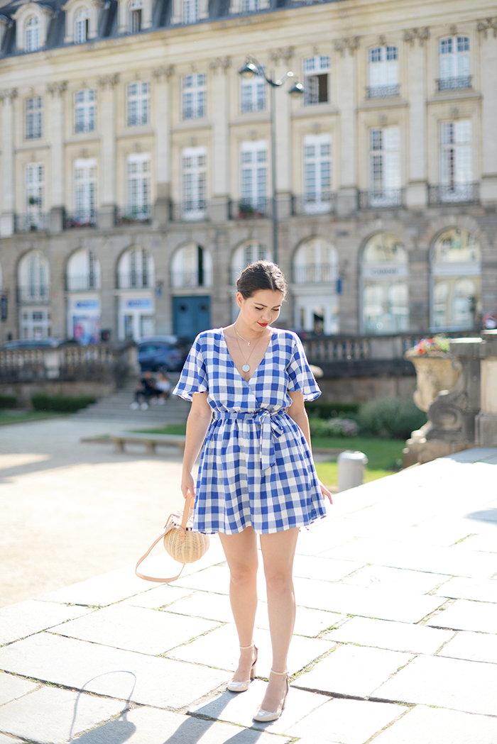 La robe vichy que j'adore porter en été - Juliette Kitsch - Blog mode ...
