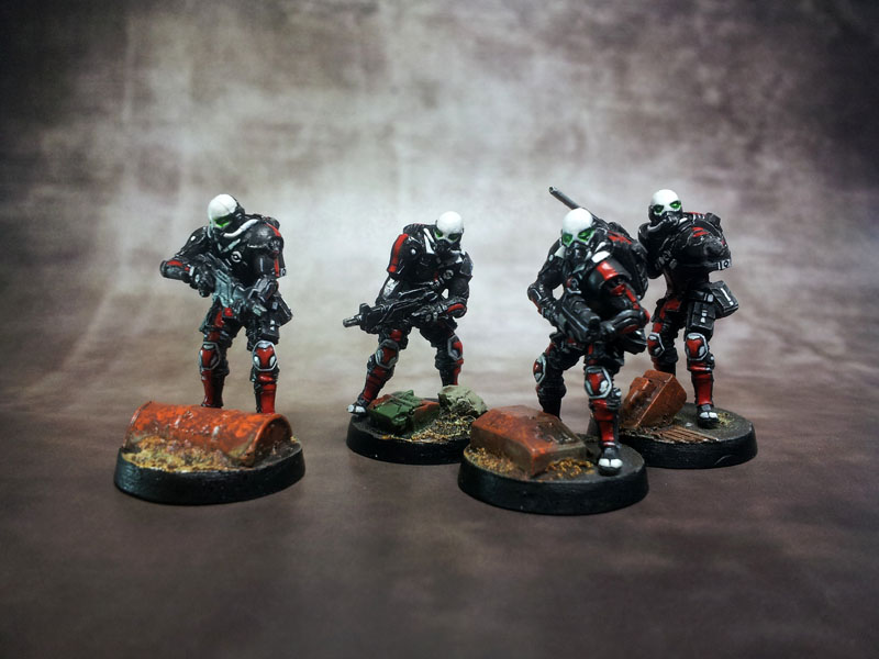 ENCARGOS: KTS KAPLAN TACTICAL SERVICES BOX - MERCS - INFINITY THE GAME ...