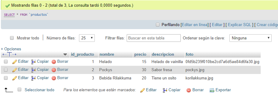 Apuntes De DAW: Insertar registros en MySQL con imágenes almacenadas en ...
